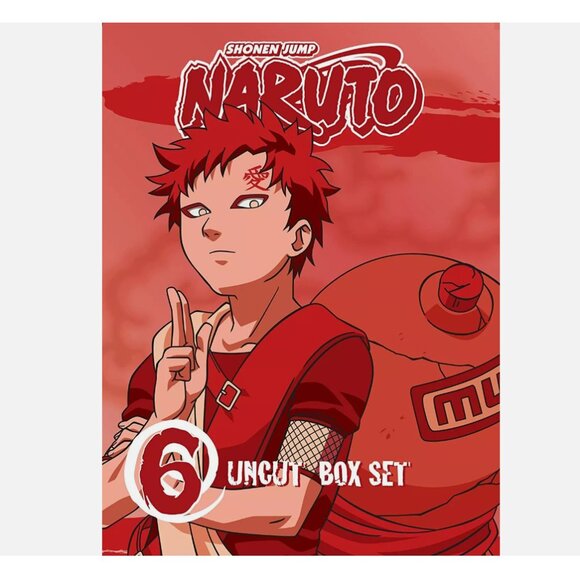 Naruto Shonen | Media | Naruto Shonen Jump Vol 6 Box Set Uncut Dvd ...